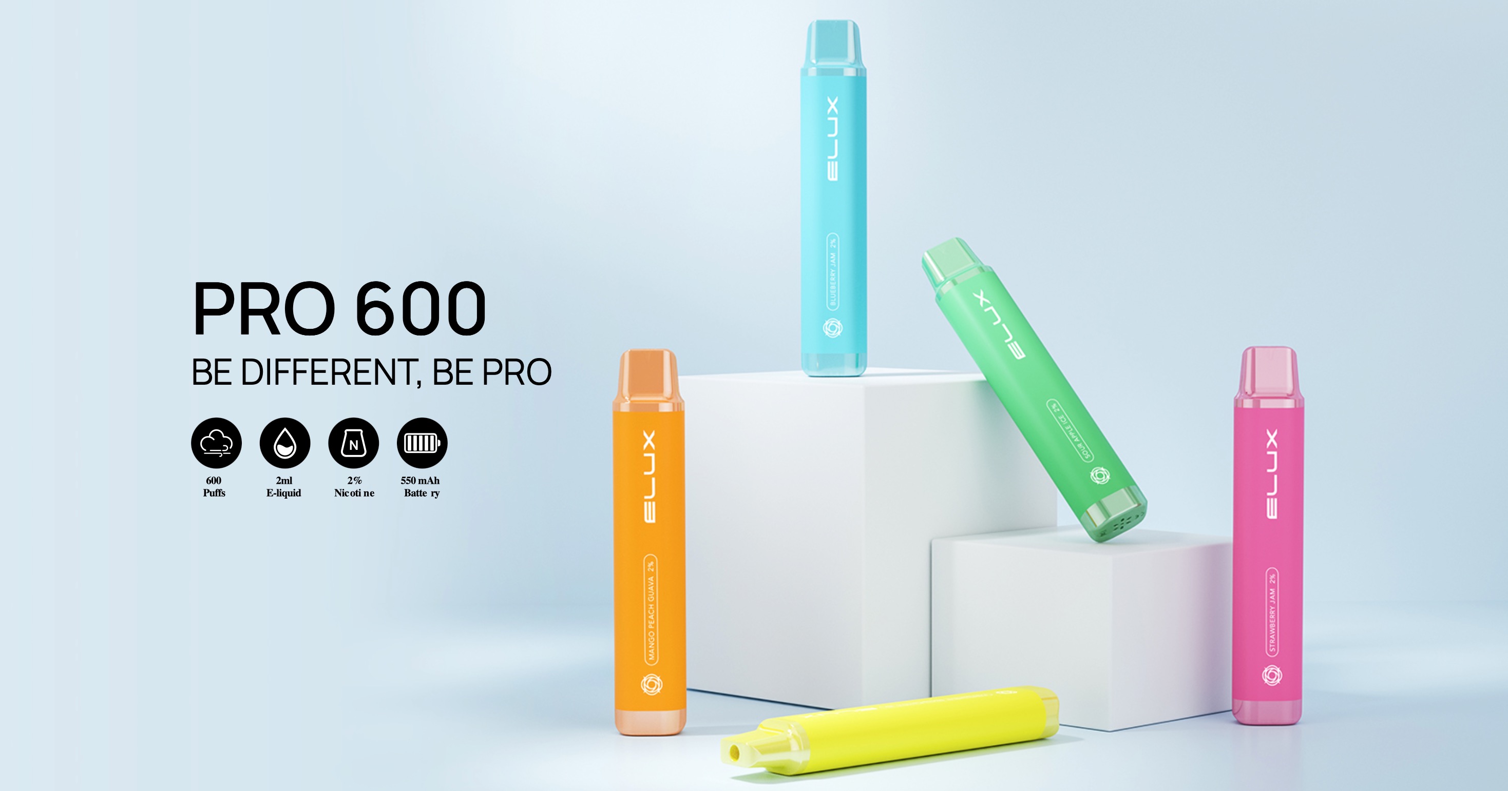Elux Pro 600 Disposable Vape Pod